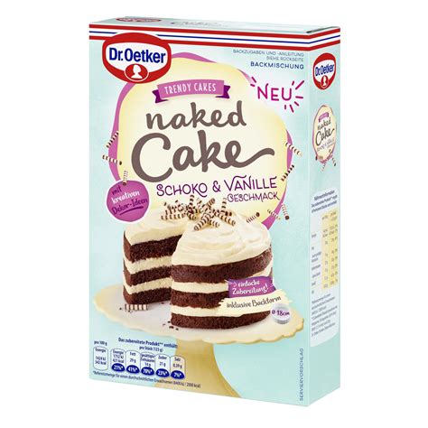 DR OETKER MEZCLA NAKED CAKE CHOCO VAINILLA Cash Carry Food Broker