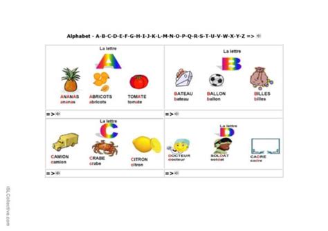 48 Alphabet Français FLE fiches pedagogiques pdf doc