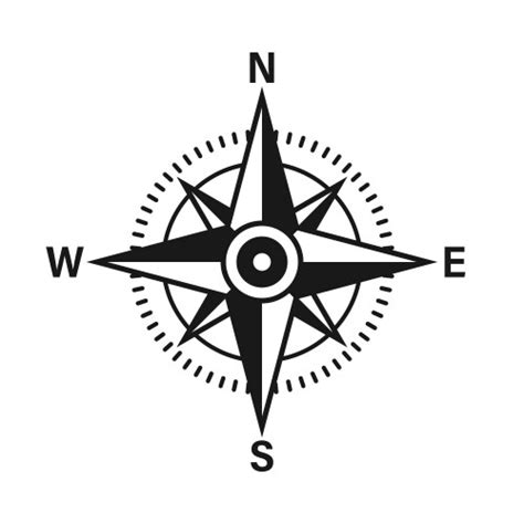Nautical Compass And Wind Rose Concept Royalty Free Vector
