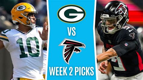 Packers Vs Falcons Week 2 NFL Picks And Predictions YouTube