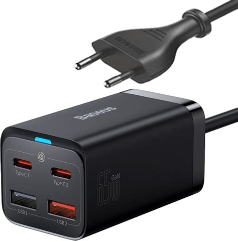 Сетевое зарядное устройство Baseus GaN3 Pro Desktop Fast Charger QC4 0