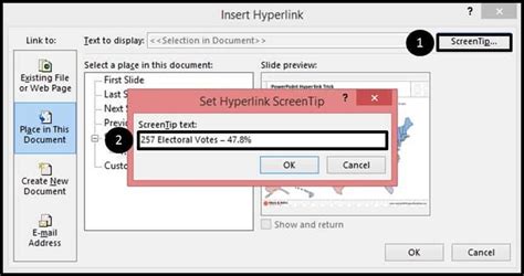 how to create a mouseover text effect in powerpoint
