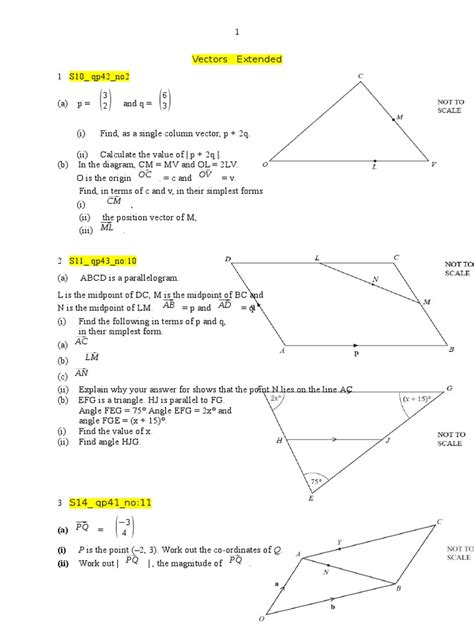 vectors extended pdf triangle euclidean vector