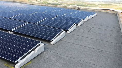 Zavorre Per Fissare Gli Impianti Fotovoltaici Su Tetto Piano Sun Ballast