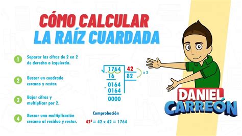 Método para calcular la raíz cuadrada de un número