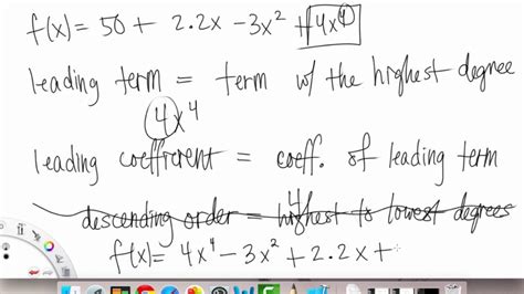 power and polynomial functions overview pt 2 precalculus griti youtube