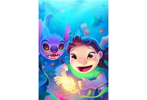 Artstation Lilo And Stitch