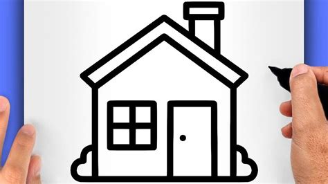 COMO DIBUJAR UNA CASA FACIL Y BONITA PASO A PASO YouTube