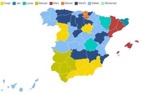 Descubre cuáles son los nombres y apellidos más comunes en España en