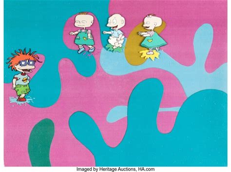 Rugrats The Art Museum Tommy Pickles Chuckie Finster Phil And Lil