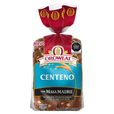 Pan Oroweat De Centeno Con Masa Madre 600 G Walmart