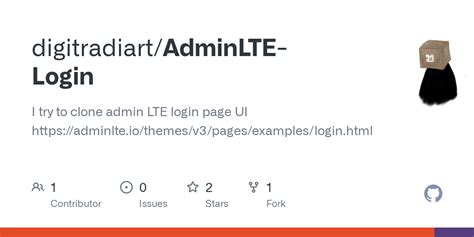 Github Digitradiart Adminlte Login I Try To Clone Admin Lte Login