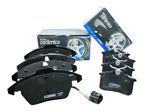 Kit Pastilha De Freio dianteira e Traseira Cerâmica VW Jetta 2 0 Tsi