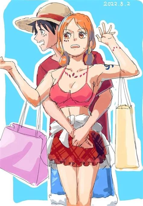 Pin De Maria En Luffy X Nami Parejas De Anime Nami One Piece