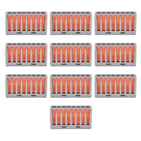YOSOO Borne d épissage 10 pièces connecteur de conducteur de fil Kit de