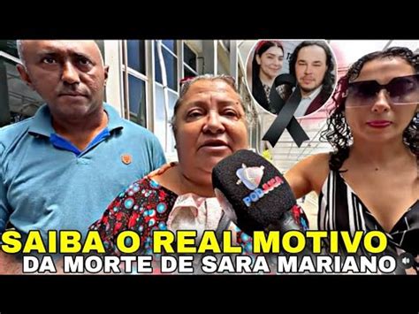 MÃE DA CANTORA GOSPEL SARA MARIANO DIZ QUE DEUS REVELOU A ELE QUE ISSO