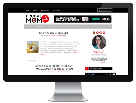 Featured Design Frugal Mom Eh DesignerBlogs