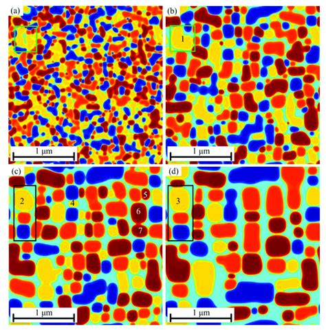 phase field simulated microstructure morphologies for different cooling download scientific