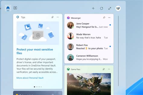 Microsoft Releases Windows Build With A New Messenger App Widget