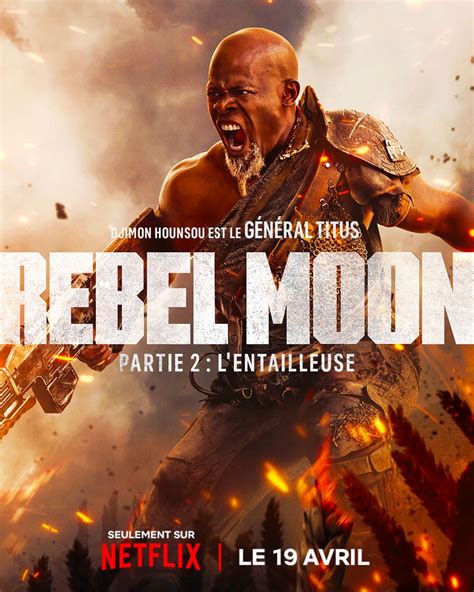 Affiche Du Film Rebel Moon Partie L Entailleuse Photo Sur