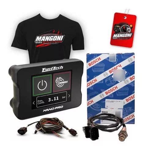 Fueltech Wideband Nano Pro C Chicote M E Sonda Bosch