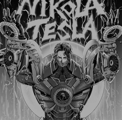 Nikola Tesla Personagens De Anime Anime Jiraya