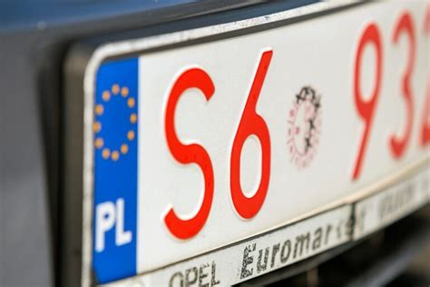 Kolory Tablic Rejestracyjnych Rodzaje Spotykane W Polsce I Europie