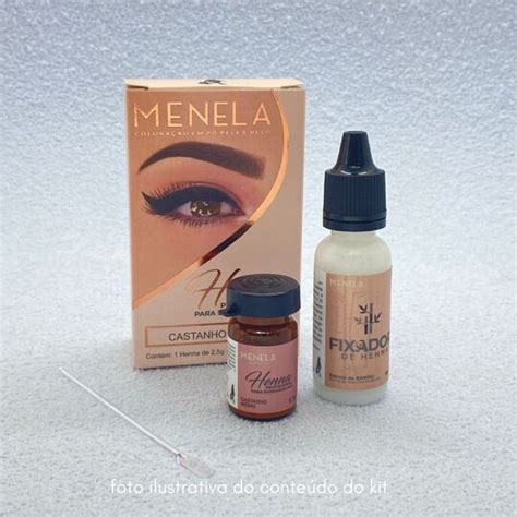 Henna Menela 2 5g Castanho Médio