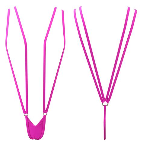 Buy Sherrylo Sling Bikini For Women Topless G String Bottom Extreme Suspender Sling Micro