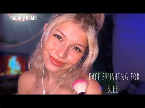 ASMR Face Brushing For Sleep Personal Attention Mic Brushing Deep