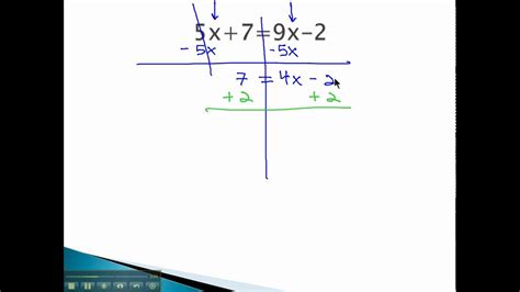 solving equations with fractions variable on both sides youtube