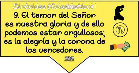 Sirácides Capítulo 1 Mosqueteros de Yehovah
