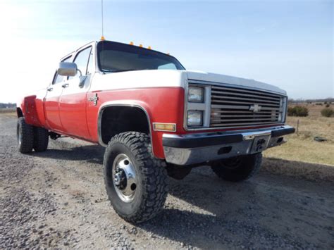 Chevrolet K Crew Cab Dually Silverado Big Block X