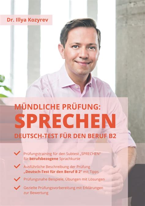 Deutsch Test für den Beruf B2 SPRECHEN Mündliche Prüfung DTB
