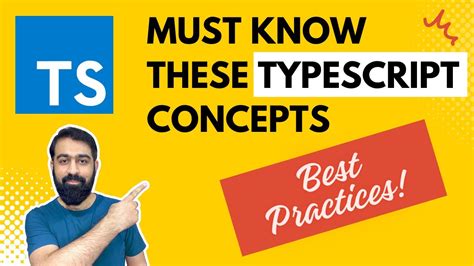 must know typescript concepts in 2024 typescript best practices typescript tutorial youtube