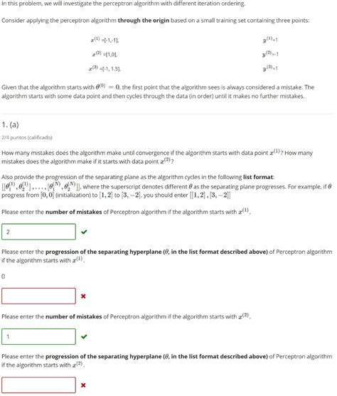 solved in this problem we will investigate the perceptron