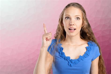 Premium Photo Beautiful Business Woman Having Some Great Idea
