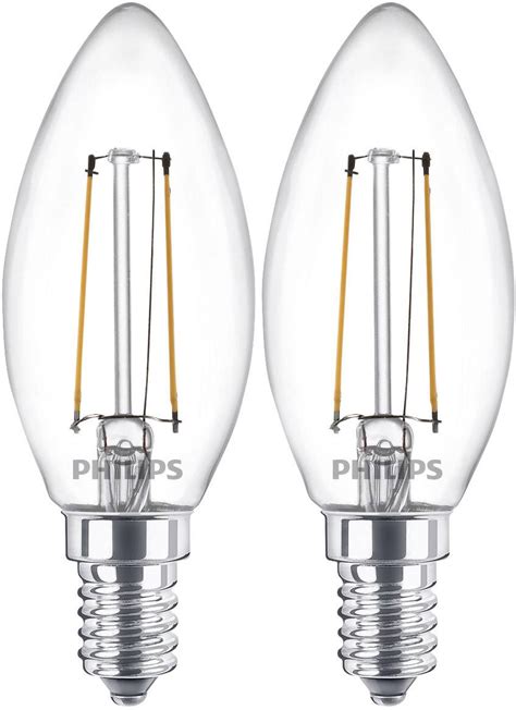 Philips Lighting LED Lamp Energielabel A A E E14 Kaars 2 W 25
