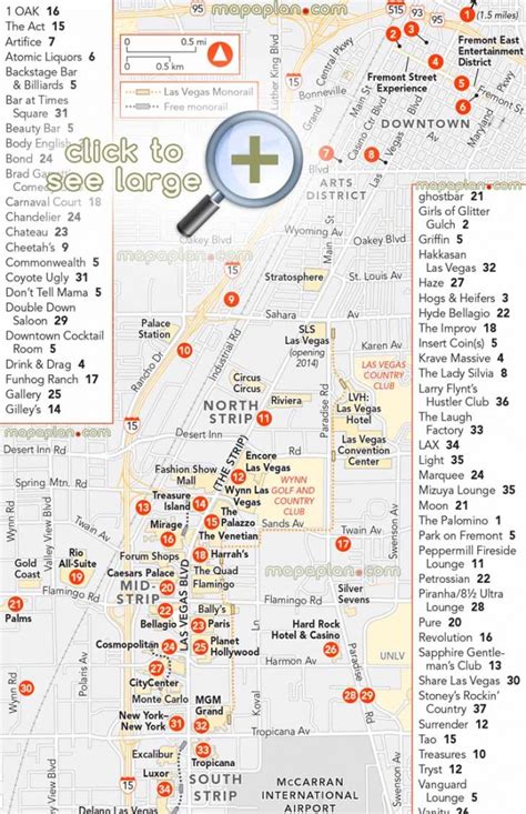 Free Printable Map Of The Las Vegas Strip Free Printable Maps