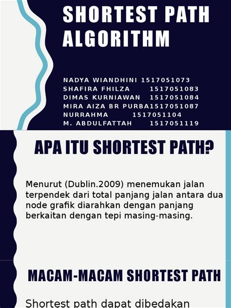shortest path algorithm pdf