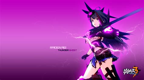 Raiden Mei Wallpapers Top Free Raiden Mei Backgrounds WallpaperAccess