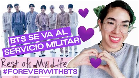 BTS SE VA AL SERVICIO MILITAR ForeverWithBTS YouTube