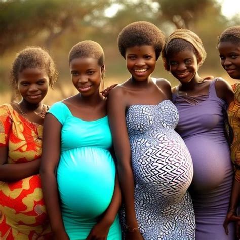 Cute Africa Pregnant Teenagers OpenArt
