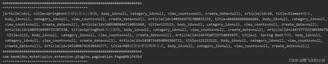 用springboot mybatisplus遇到page getrecords 值为null的问题，查询数据库正常但前端只显示部分数据，驼峰下划线映射配置问题成功解决 csdn博客