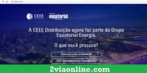 Via Ceee Equatorial Conta De Luz