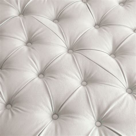 House Of Hampton Bowie Leather Tufted Round Ottoman Reviews Wayfair