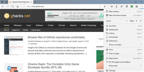 How To Install Microsoft Edge Extensions Ghacks Tech News