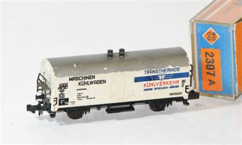 Minitrix N 3258 Kühlwagen Transthermos Kühlverkehr Modellbahn