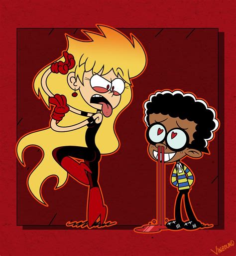 Commission Volcana Lori And Clyde The Loud House Fanart Loud House