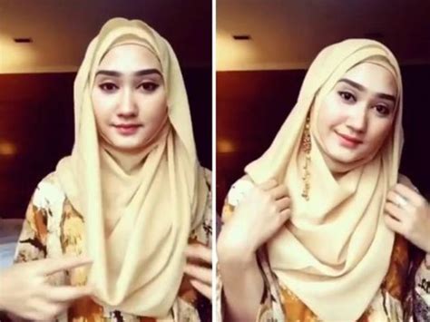 Tutorial Jilbab Segi Empat Simple Ala Dian Pelangi Rancah Post
